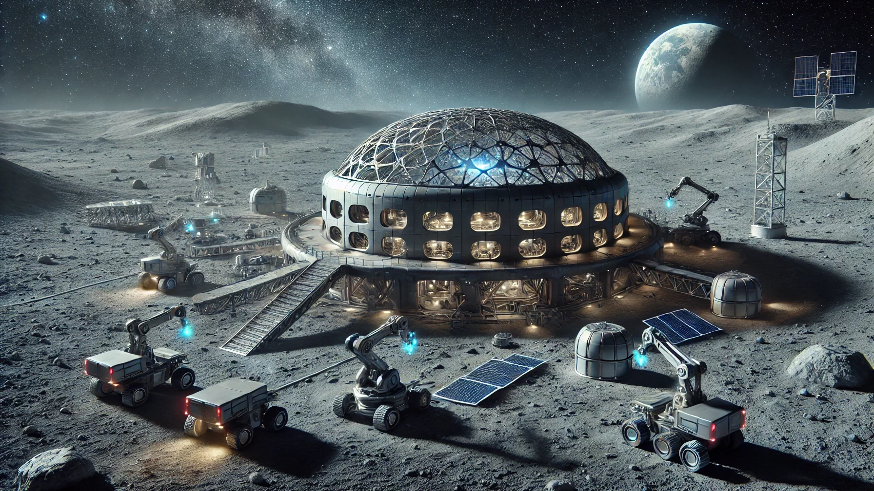 La NASA va construire une construire une base lunaire en 3D